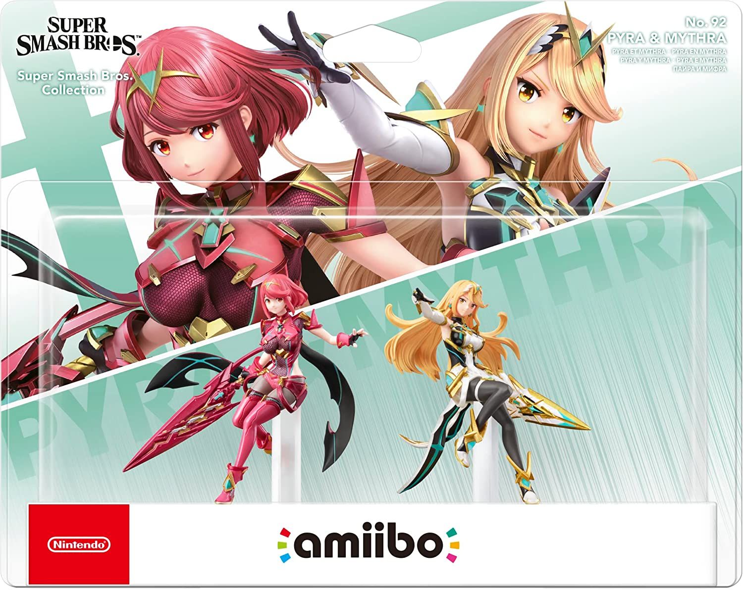 Фигура Nintendo amiibo - Pyra & Mythra 2 in 1 Pack [Xenoblade] | Ozone.bg